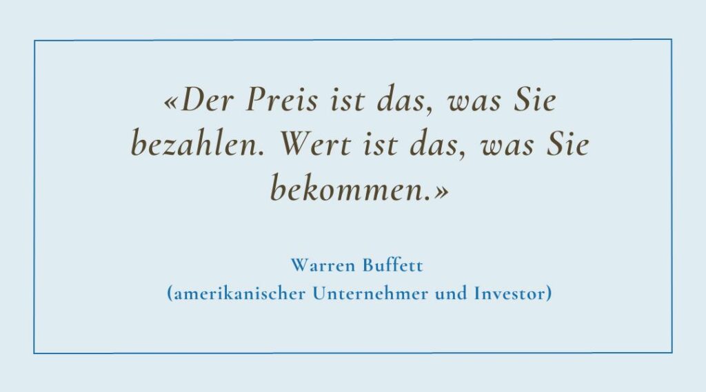 Erkenne deinen Wert und stärke ihn!